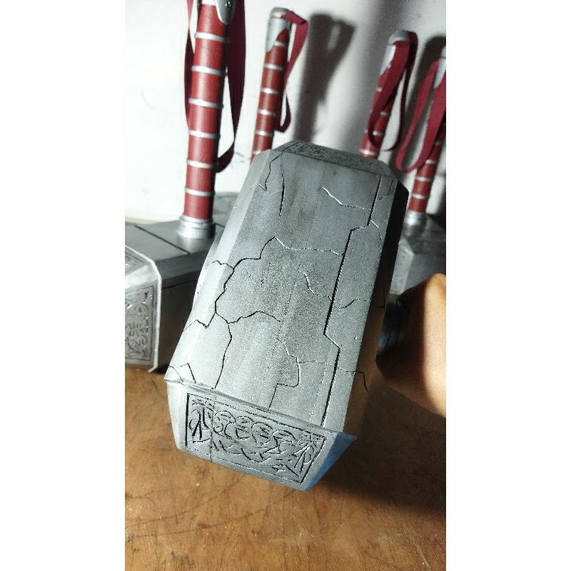 Jual palu thor avengers ukuran asli motif retak | Shopee Indonesia