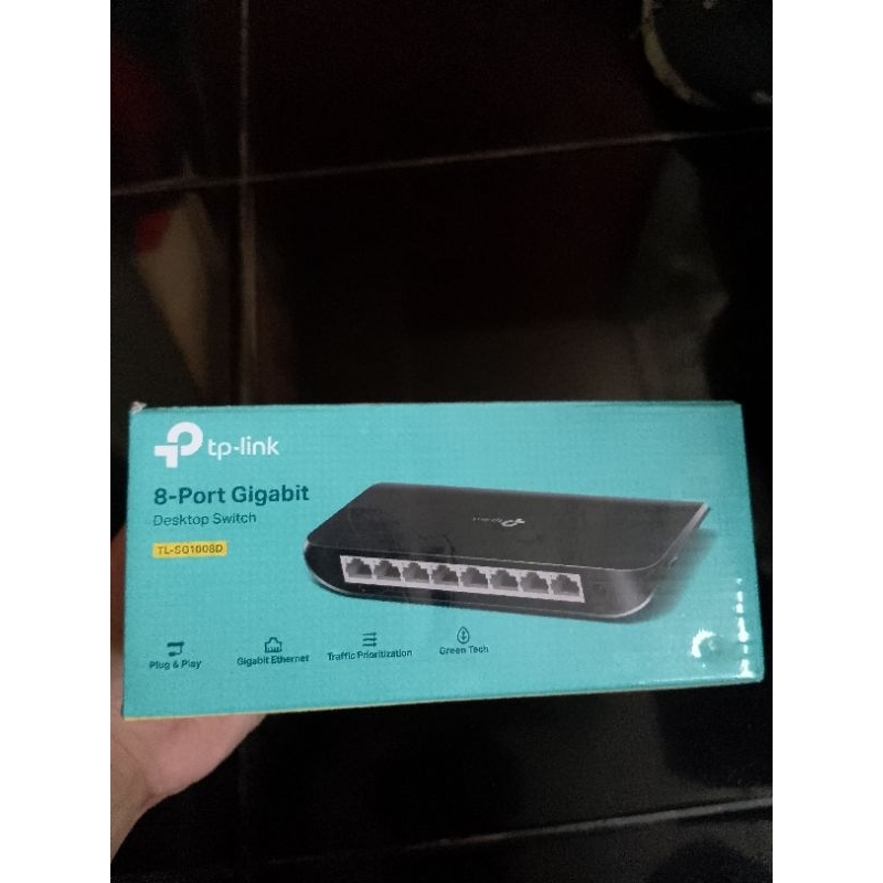 Jual TP-LINK TL-SG1008D 8 Port Gigabit Desktop Hub Switch | Shopee ...