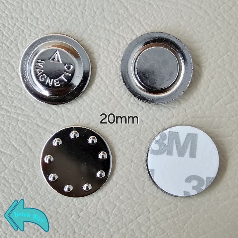 Jual Magnet Bulat 20mm Magnet Pin Lencana Magnet Coution Magnetic ...