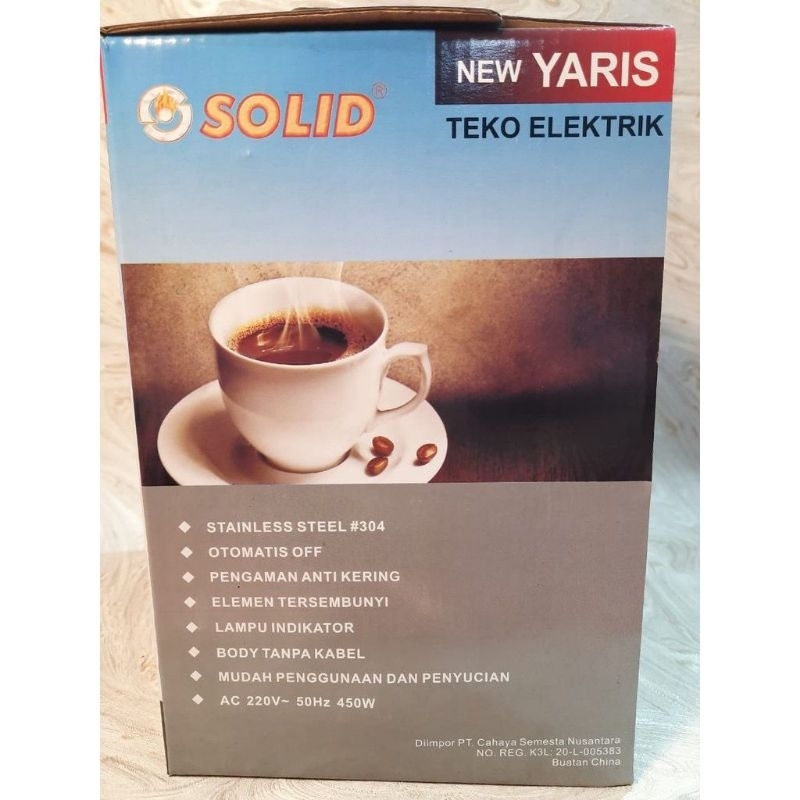 Jual teko listrik otomatis/ teko stainless/ teko pemanas/teko 1.8 liter ...
