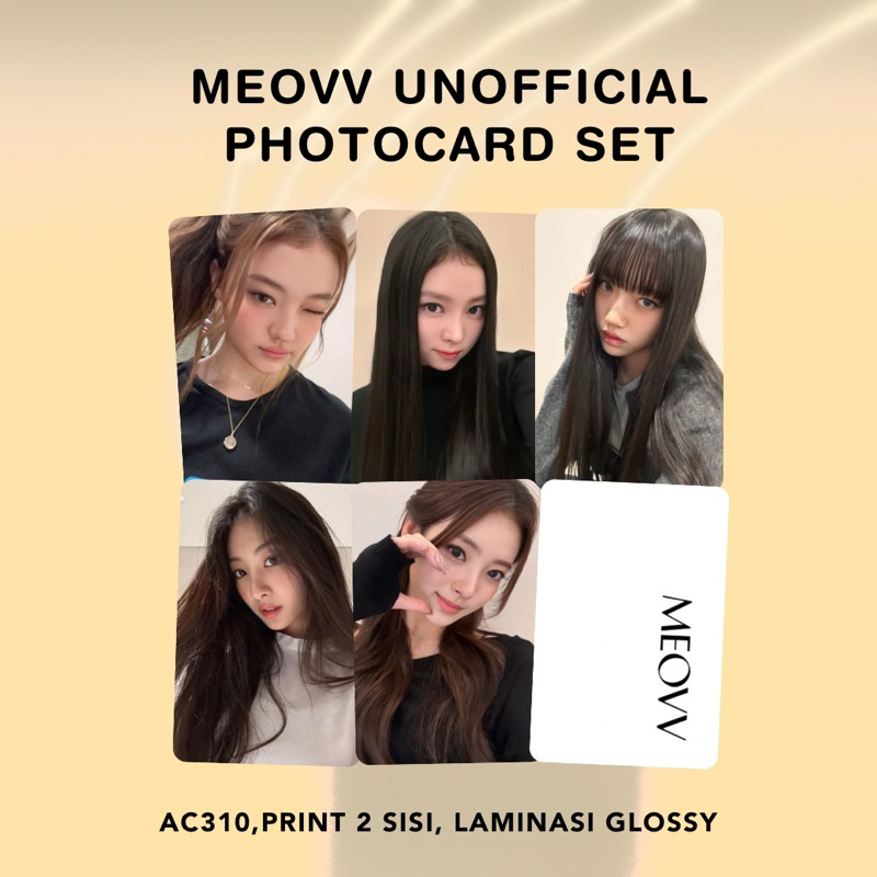 Jual [SET] MEOVV Unofficial Photocard NPOP SBS Young Street Ella Gawon ...