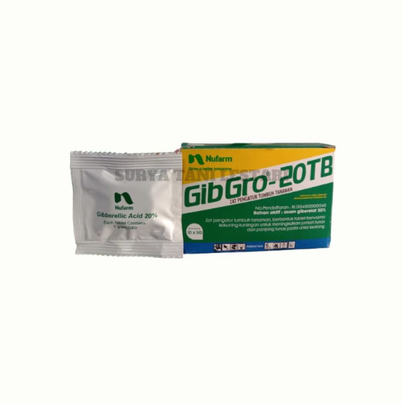 Jual Gibgro 20TB 5 Gram Zat Pengatur Tumbuh | Shopee Indonesia