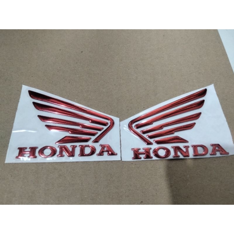 Jual logo emblem sayap Garuda merah sepasang kanan kiri | Shopee Indonesia