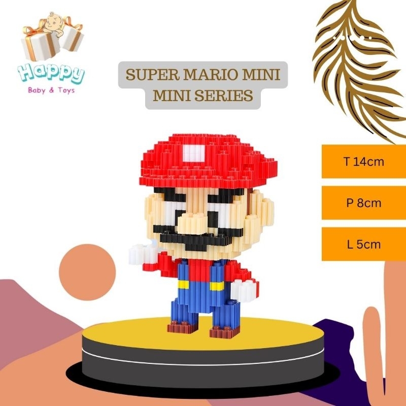 Jual Nano Blocks Super Mario Mini Series 3D, Mainan Block Susun, Bricks ...