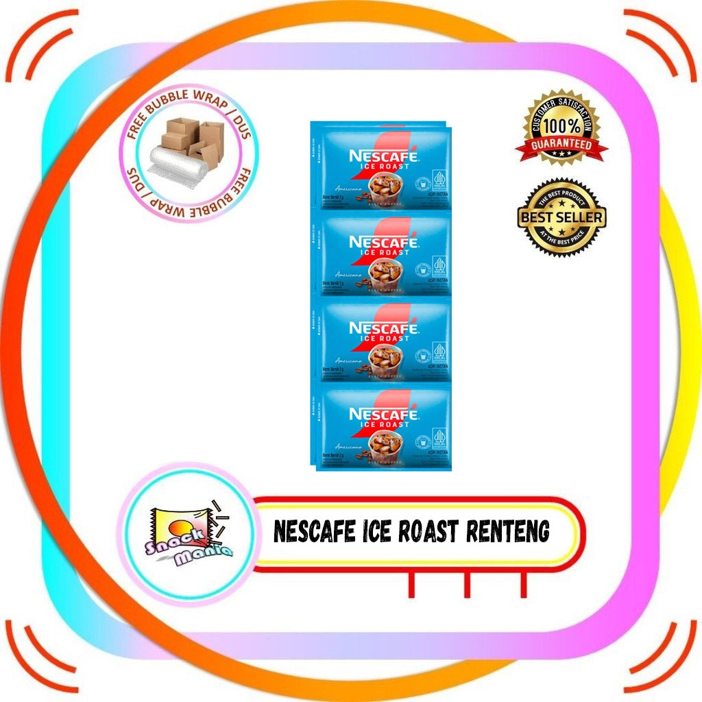 Jual Nescafe Ice Roast Americano ~ 2 gr x 10 sachet Kopi Instan ...