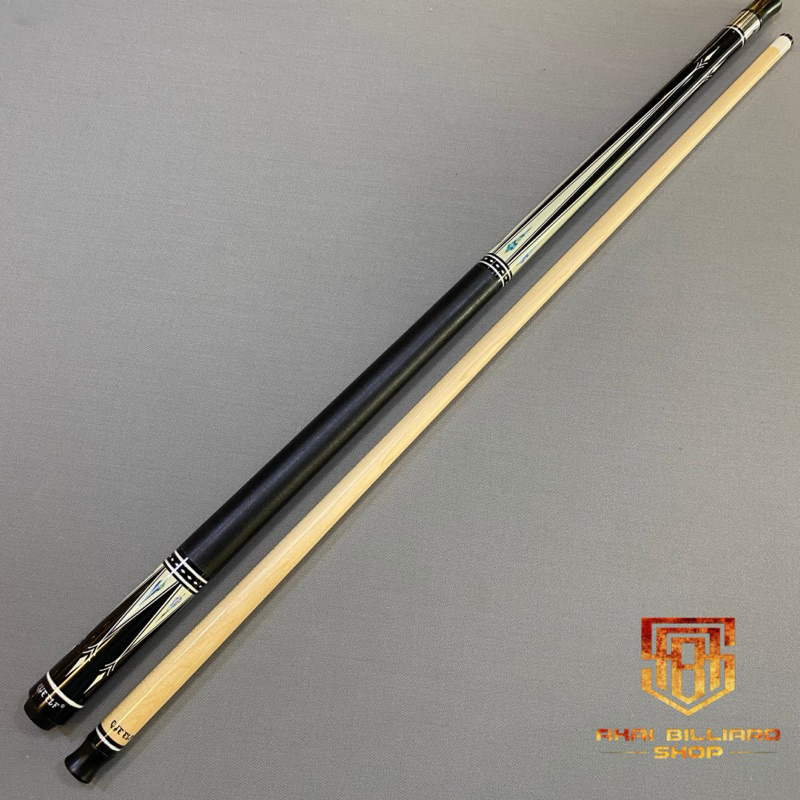 Jual Stik Billiard Cue Elf Decal Buttom, Linen Grip Canadian Maple ...