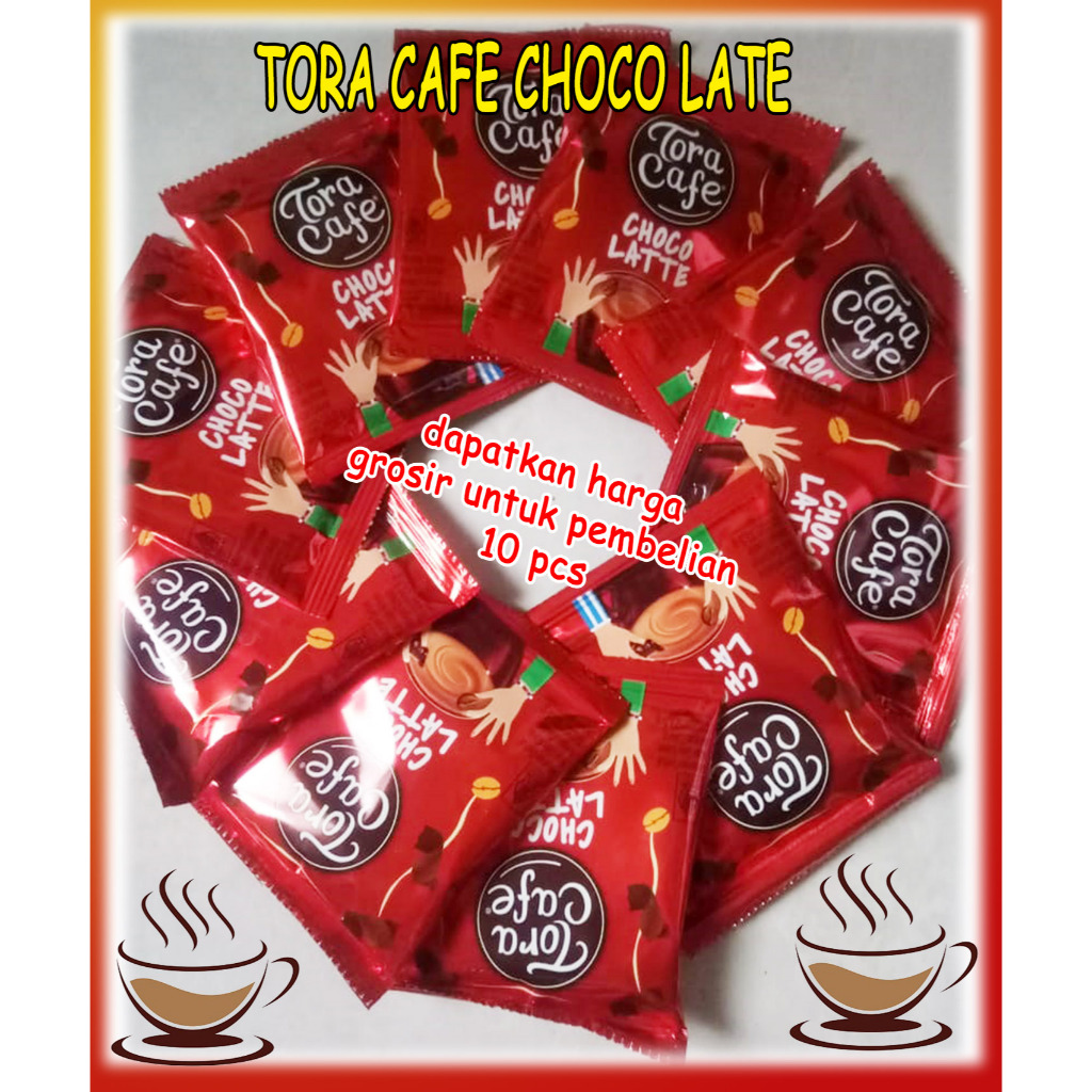 Jual Kopi Torabika Tora Cafe Merah Choco latte di jual satuan | Shopee ...
