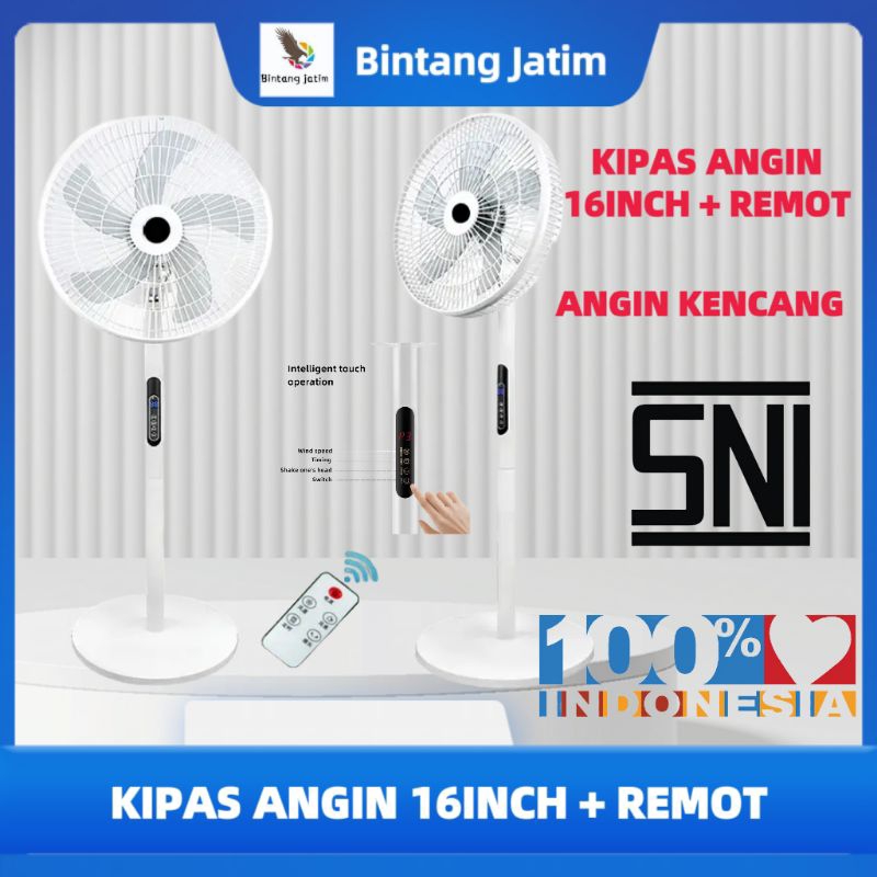Jual Kipas Angin Standing 16INCH / Kipas Berdiri Dengan Tutup / 5 ...