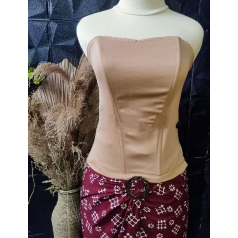 Jual Tahan Lama Longtorso Kemben Dalam Kebaya Kaos Premium Kamisol ...
