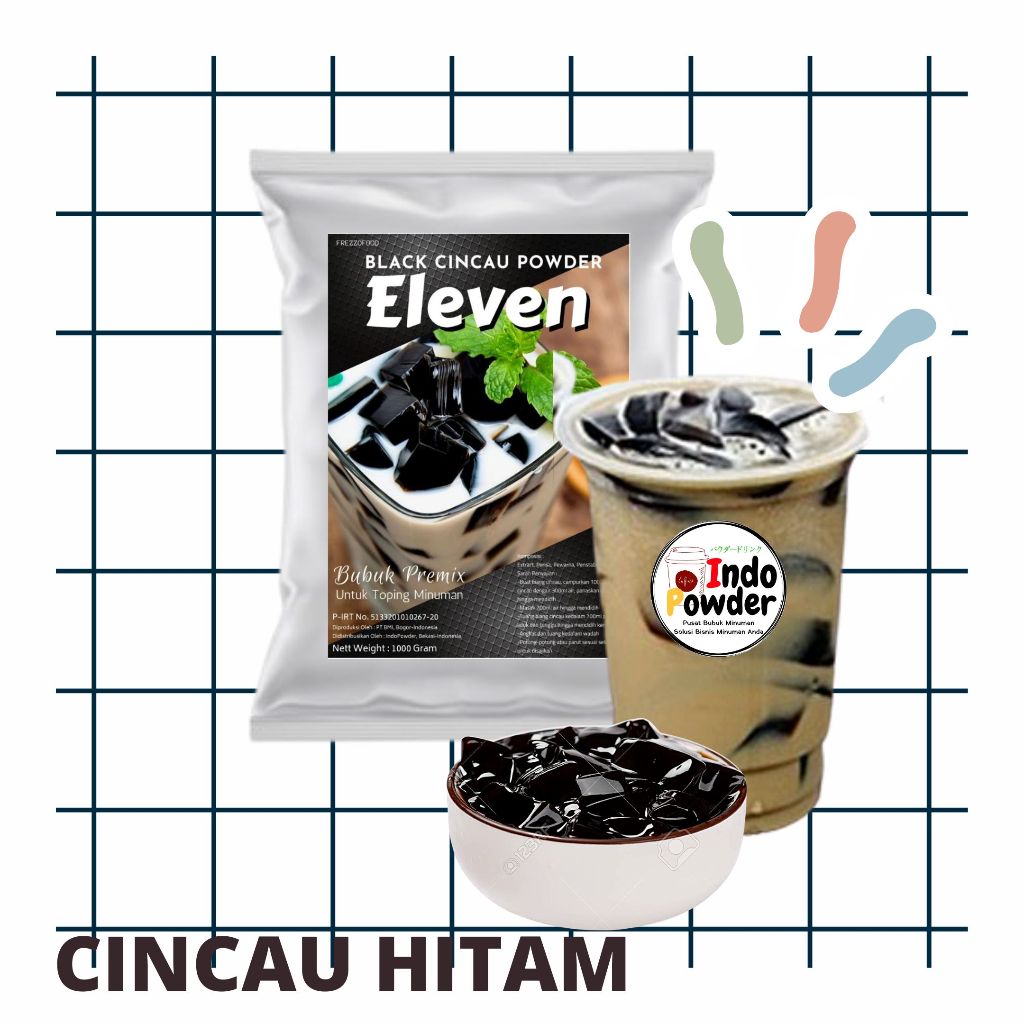 Jual Bubuk cincau hitam 1Kg I Cincau powder 1Kg I Bubuk Cincau 1Kg ...