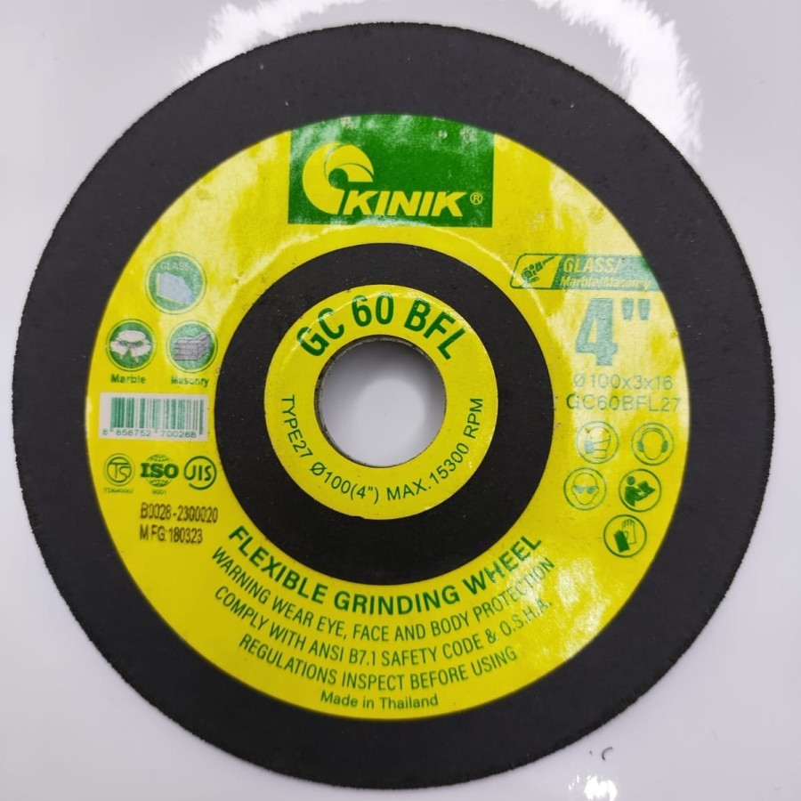 Jual Mata Gerinda Grenda Kaca Kinik 4 inch | Shopee Indonesia
