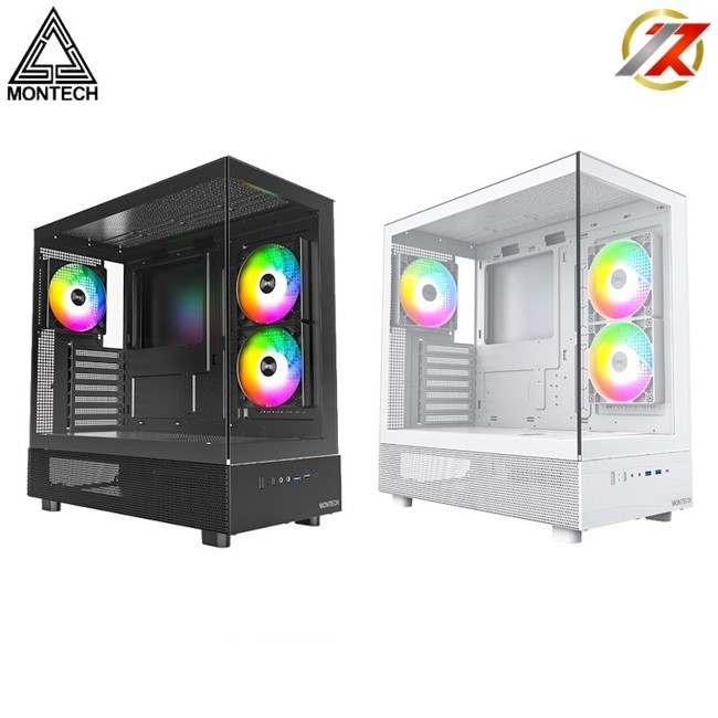 Jual CASING MONTECH XR ARGB BLACK / WHITE ATX Mid-Tower PC Gaming Case ...