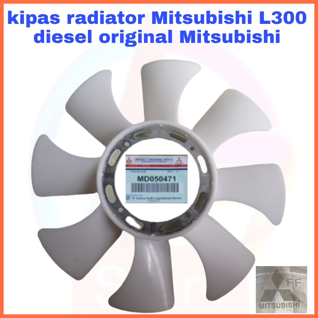 Jual kipas radiator Mitsubishi L300 diesel original Mitsubishi | Shopee ...