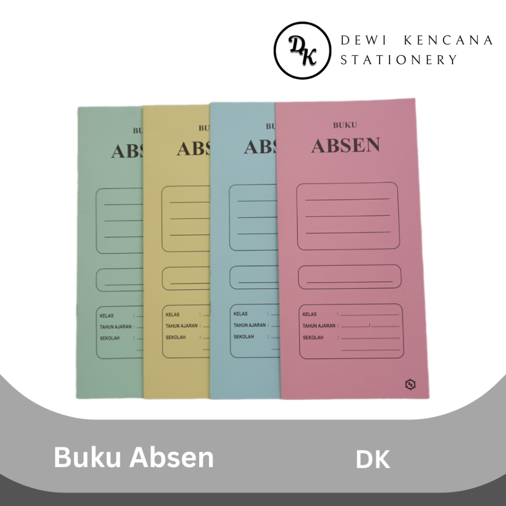 Jual Buku Absen DK/Buku Absensi Siswa 14 Lembar | Shopee Indonesia