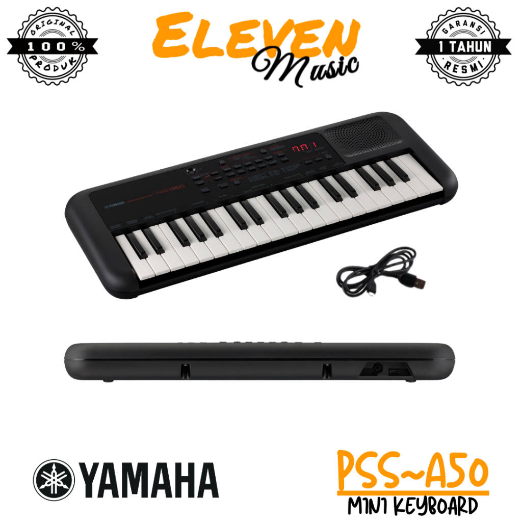 Jual Yamaha PSS-A50 Portable Mini Keyboard 37-Key PSSA50 Original | Shopee Indonesia