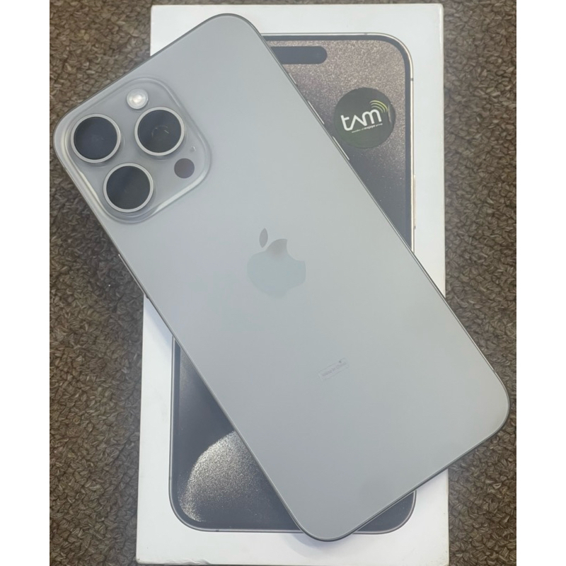 Jual Hp Second iPhone 15 Pro Max 256GB IBOX Fullset Garansi | Shopee ...