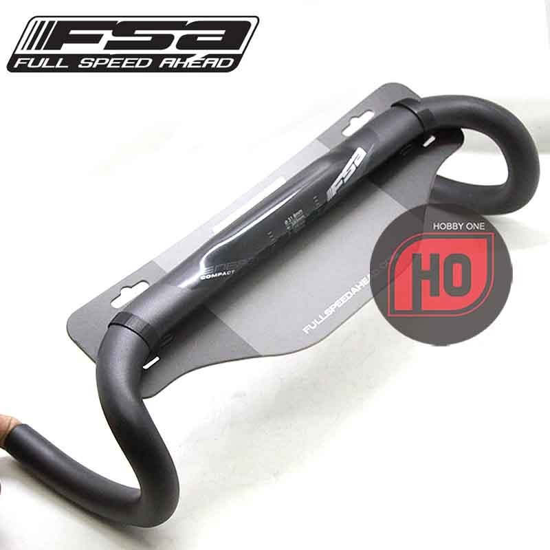 Jual FSA ENERGY COMPACT ROAD BLACK Handlebar Dropbar | Shopee Indonesia