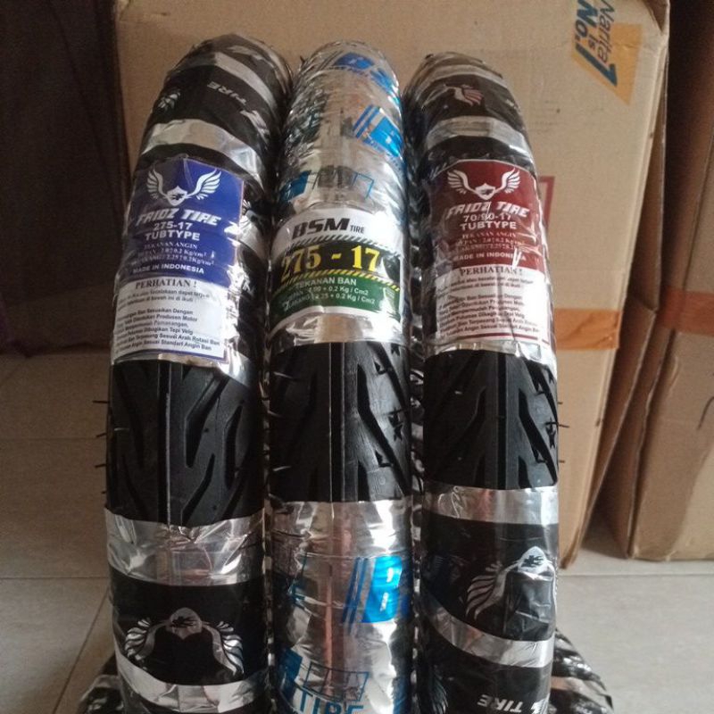 Jual ban luar ring 17 depan belakang 250/17 275/17 standar | Shopee ...