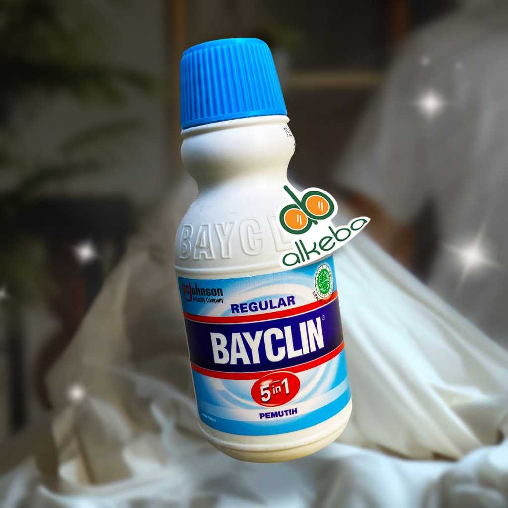 Jual (ISI 3 PCS) Bayclin Reguler Cairan Pemutih Pakaian Penghilang Noda ...