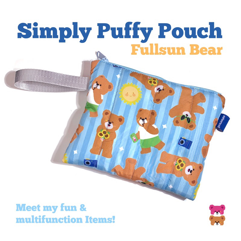 Jual Simply Puffy Pouch / Puffy Pouch Make Up / Puffy Pouch Bearsories ...