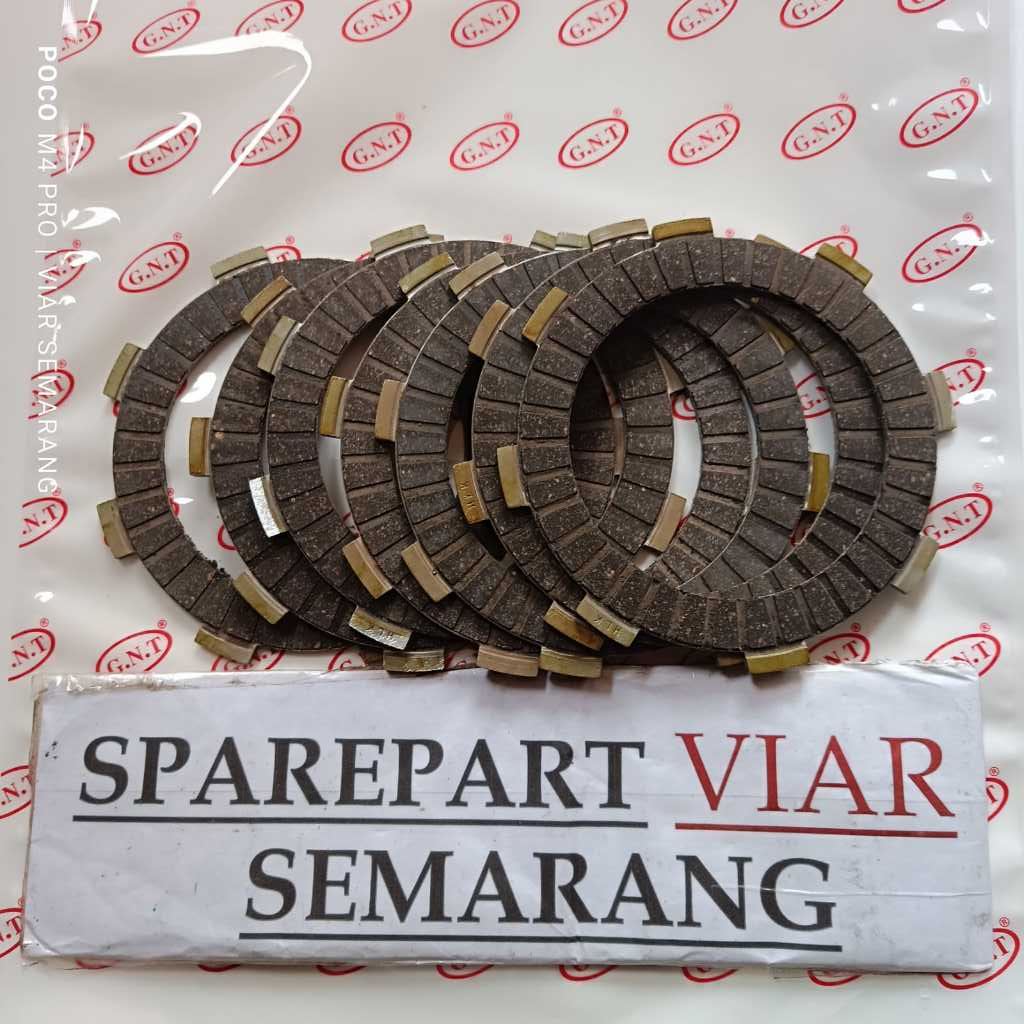 Jual Kampas kopling roda 3 viar 7 Lebar / Kampas kopling viar 150 new ...