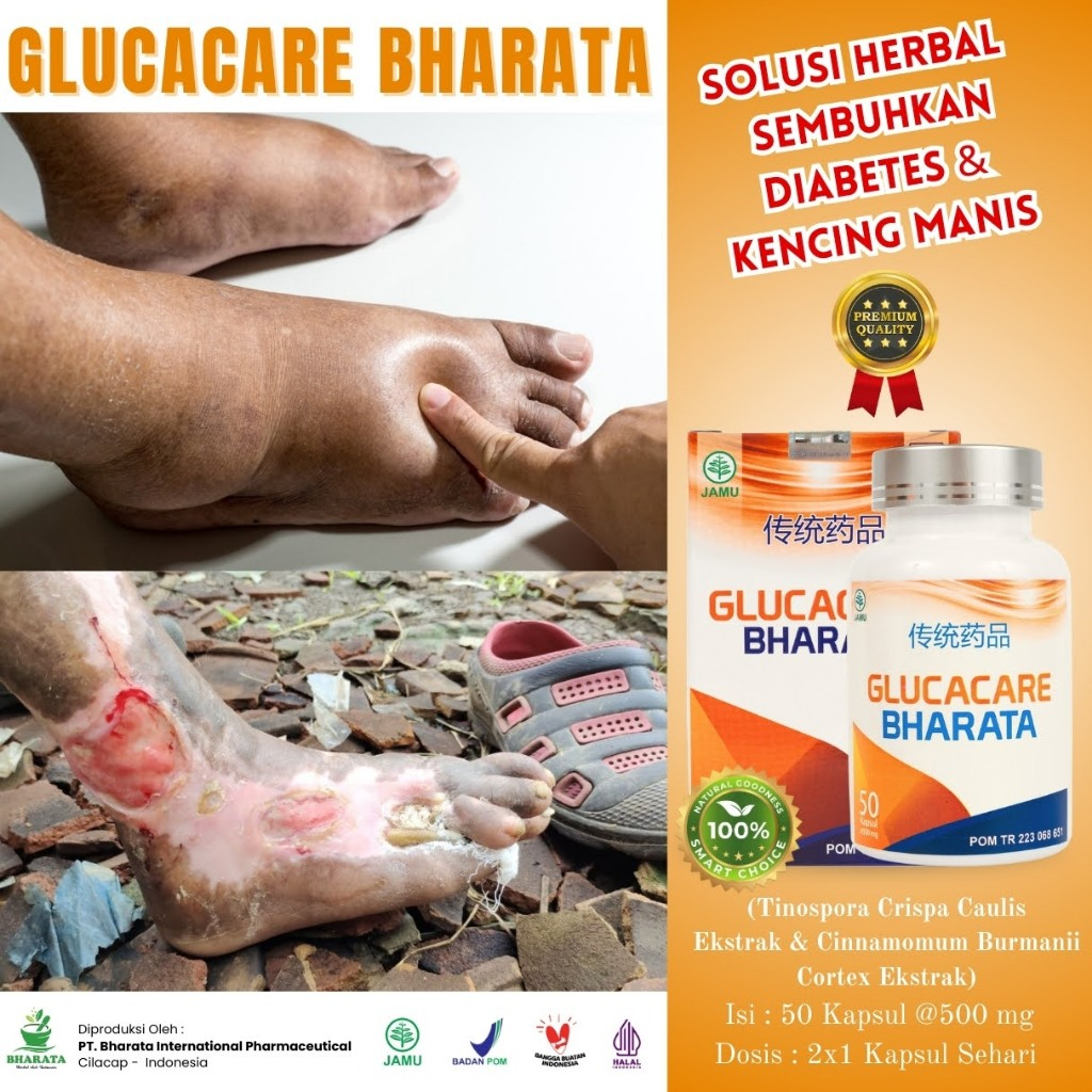 Jual Obat Penyakit Gula- Mengobati Luka Dibetes Basah/Kering- Obat ...