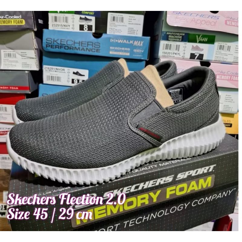 Jual Skechers Flection 2.0 (8790148) 45 (29cm) | Shopee Indonesia