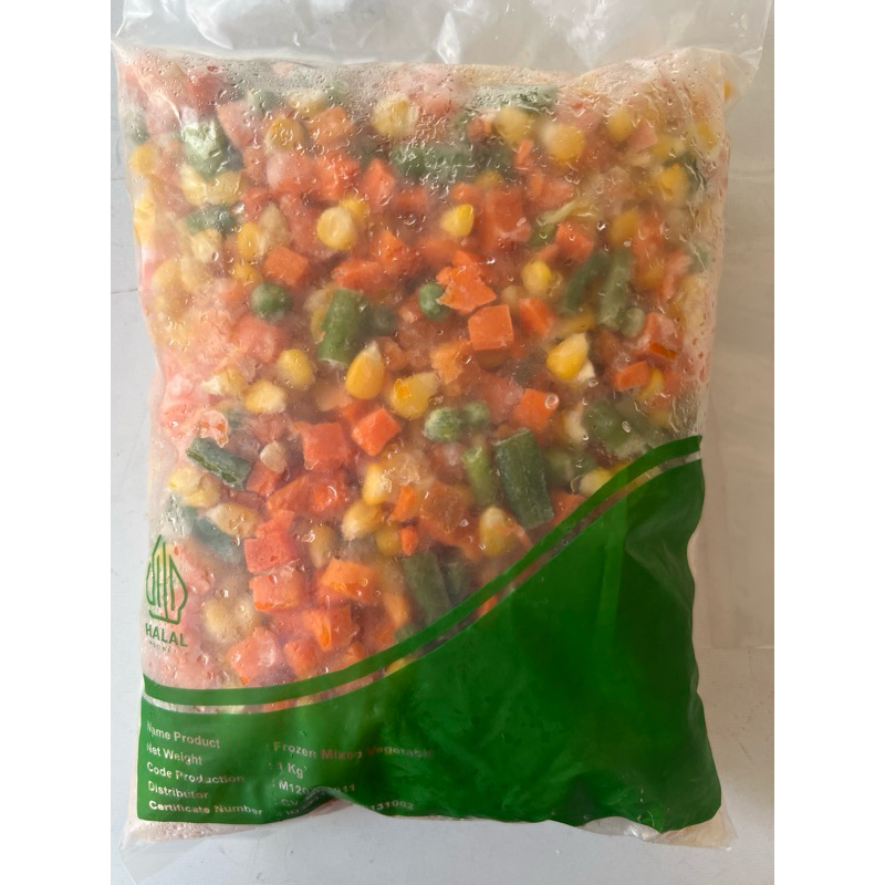 Jual Mix Vegetable 1 kg | Shopee Indonesia