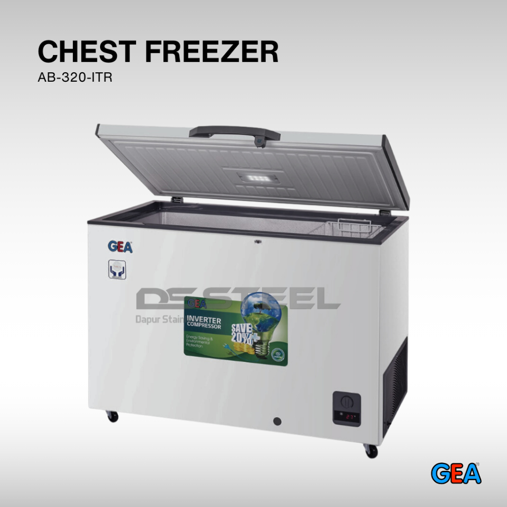 Jual GEA Chest Freezer AB-320ITR / Freezer Box AB 320ITR / Freezer GEA ...