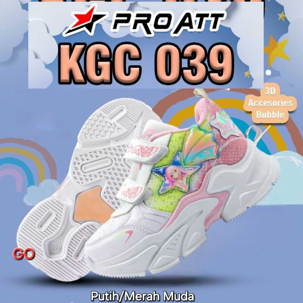 Jual gopro PRO ATT KGC039,KGE147,KML143 Sepatu Sneakers Anak Sepatu ...