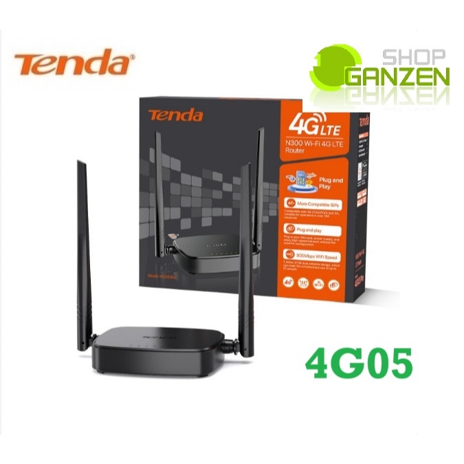 Jual Tenda 4G05 N300 300Mbps Modem Router Wi-Fi 4G LTE | Shopee Indonesia
