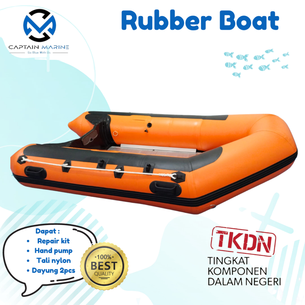 Jual Perahu Karet Inflatable Rubber Boat Perahu Rescue Banjir LCR 12 ...