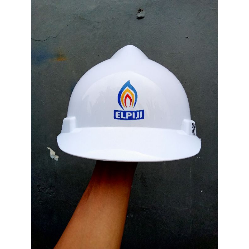 Jual Helm Safety Pertamina Helm Elpiji Helm Proyek / Pelindung Kepala ...