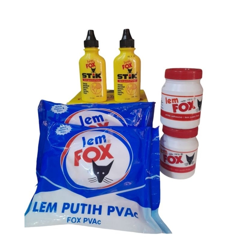 Jual Lem Fox lem kayu serba guna | Shopee Indonesia