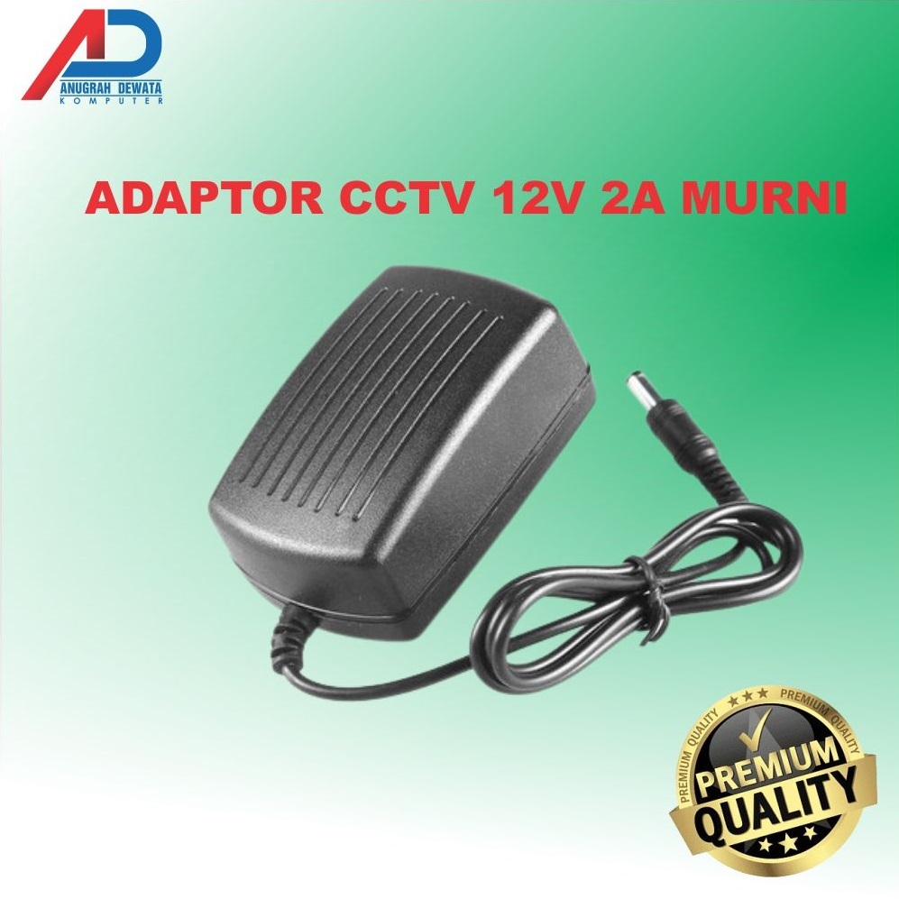 Jual ADAPTOR CAMERA CCTV 12V 2A MURNI | Shopee Indonesia