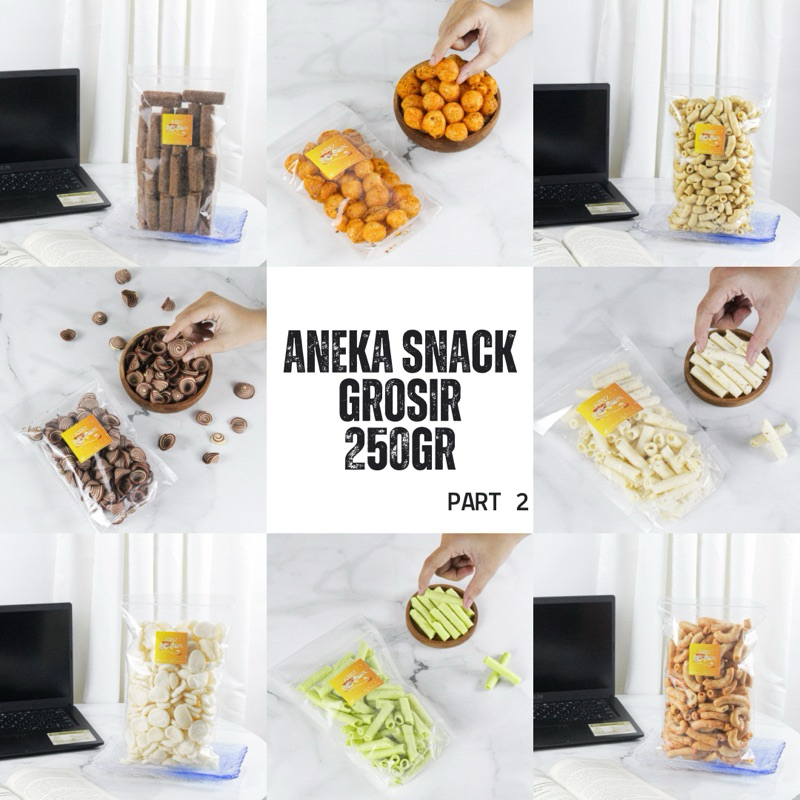 Jual Aneka Snack Kiloan Grosir 250 Gram Part 2 Cemilan Camilan Murah ...