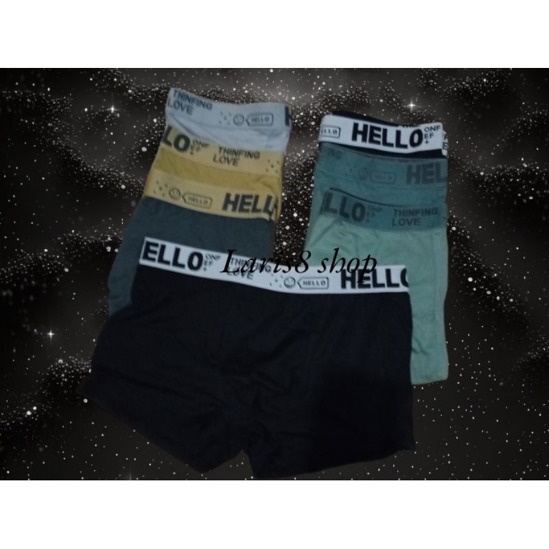 Jual boxer hello | Shopee Indonesia