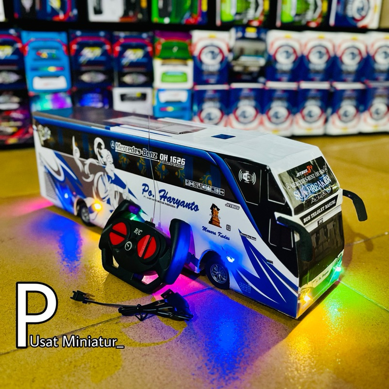 Jual MINIATUR BUS REMOTE CONTROL, BUS TELOLET, AKSESORIS LAMPU | Shopee ...