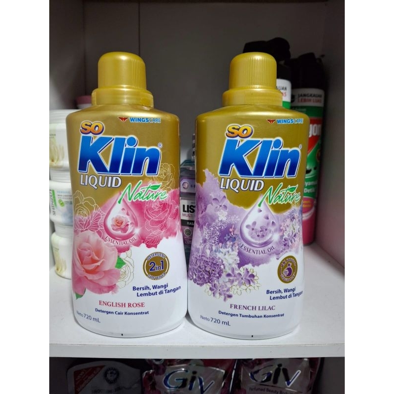 Jual SO KLIN LIQUID ENGLISH ROSE 720ML | Shopee Indonesia