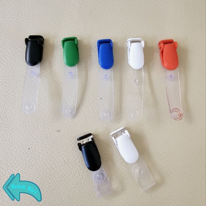 Jual Klip Yoyo Id Card Gantungan Kartu Id Card Plastik Klip Id | Shopee ...
