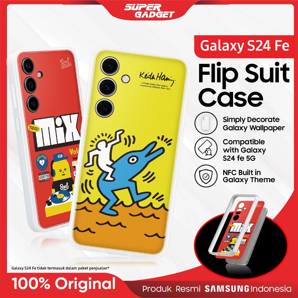 Jual FlipSuit Case Samsung Galaxy S24 Fe Casing Cover Softcase | Shopee ...