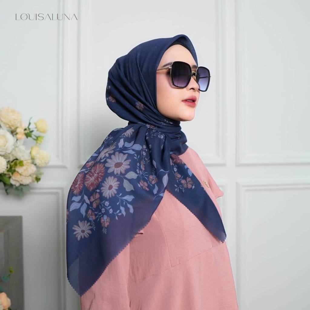 Jual Hijab Segiempat Motif Voal Premium Lasercut - Lashira 120 & 135 cm - Lembut & Elegan ...