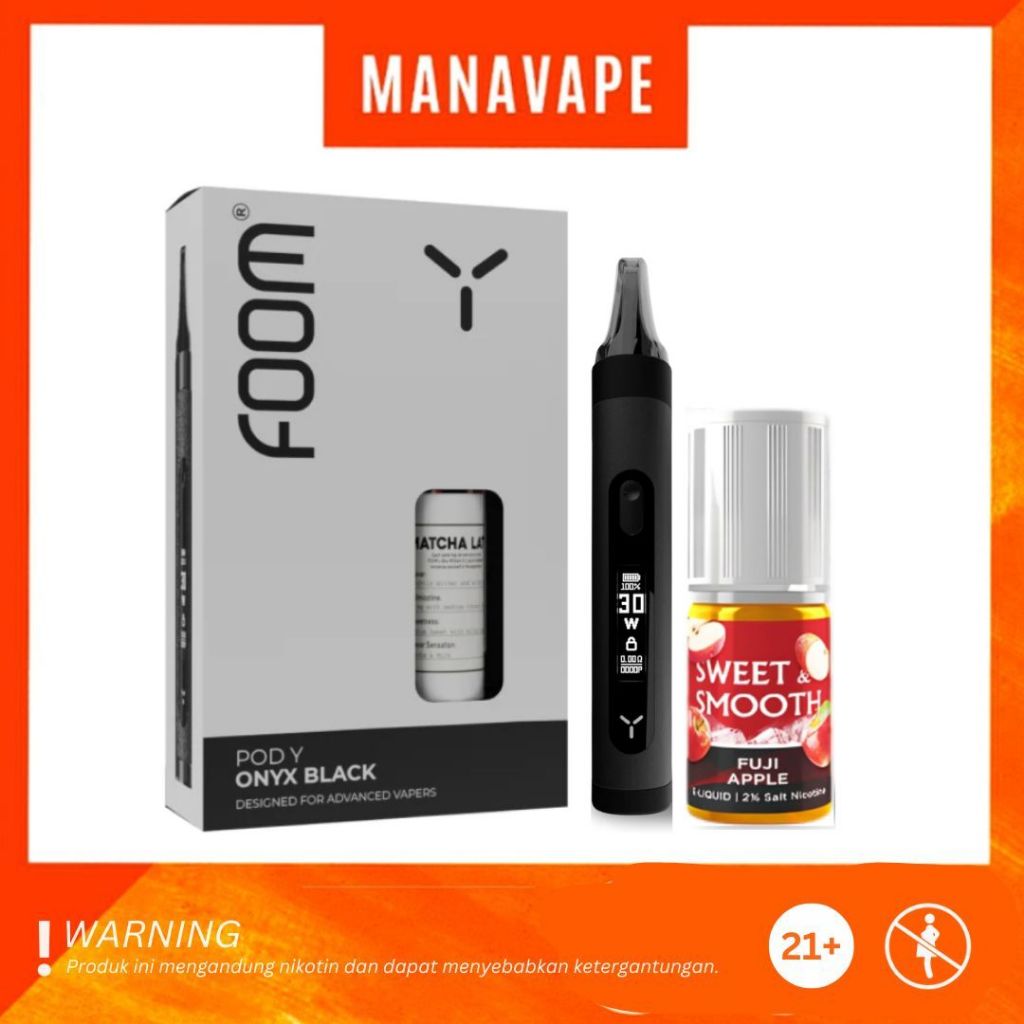 Jual Foom Pod Y Kit + Sweet & Smooth 30ml | Shopee Indonesia