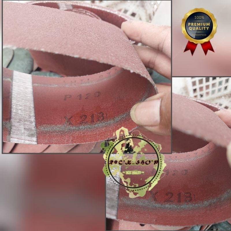 Jual amplas belt sander ukuran LEBAR 90 mm x KELILING 410 mm ( 16 inchi ...