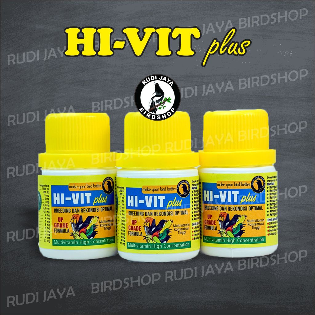 Jual HI VIT PLUS NUTRIBIRD VITAMIN DOSIS TINGGI UNTUK SEMUA BURUNG ...