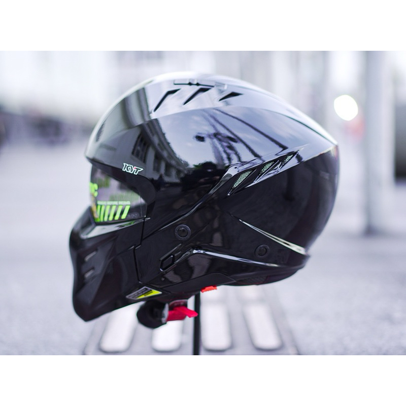 Jual KYT Ballistic Solid (Black,Black Doff,Khaki) | Shopee Indonesia