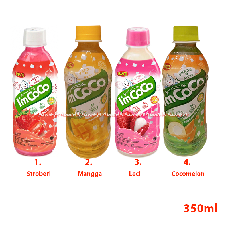 Jual Inaco 350ml I'm Coco Minuman Nata Decoco Pakai Puding Rasa ...