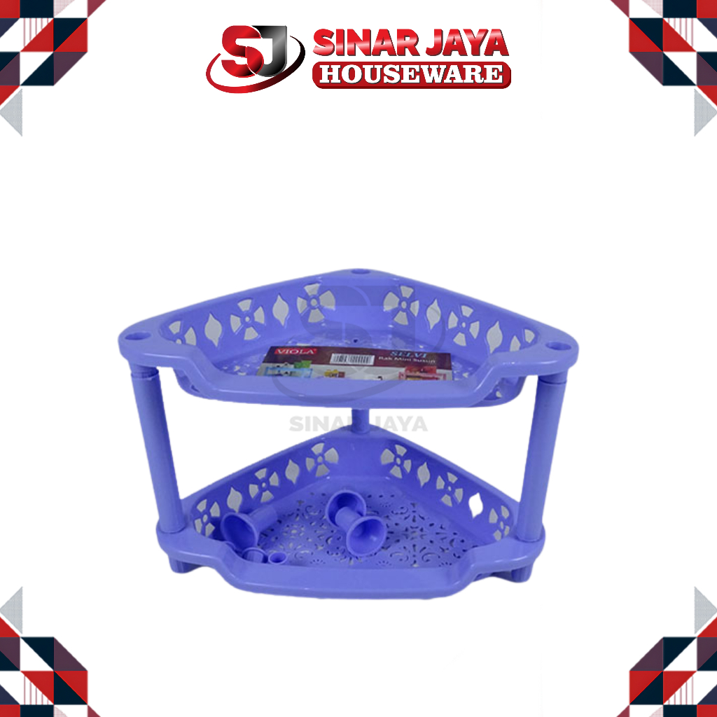 Jual Rak sudut susun selvi 2 susun | Shopee Indonesia