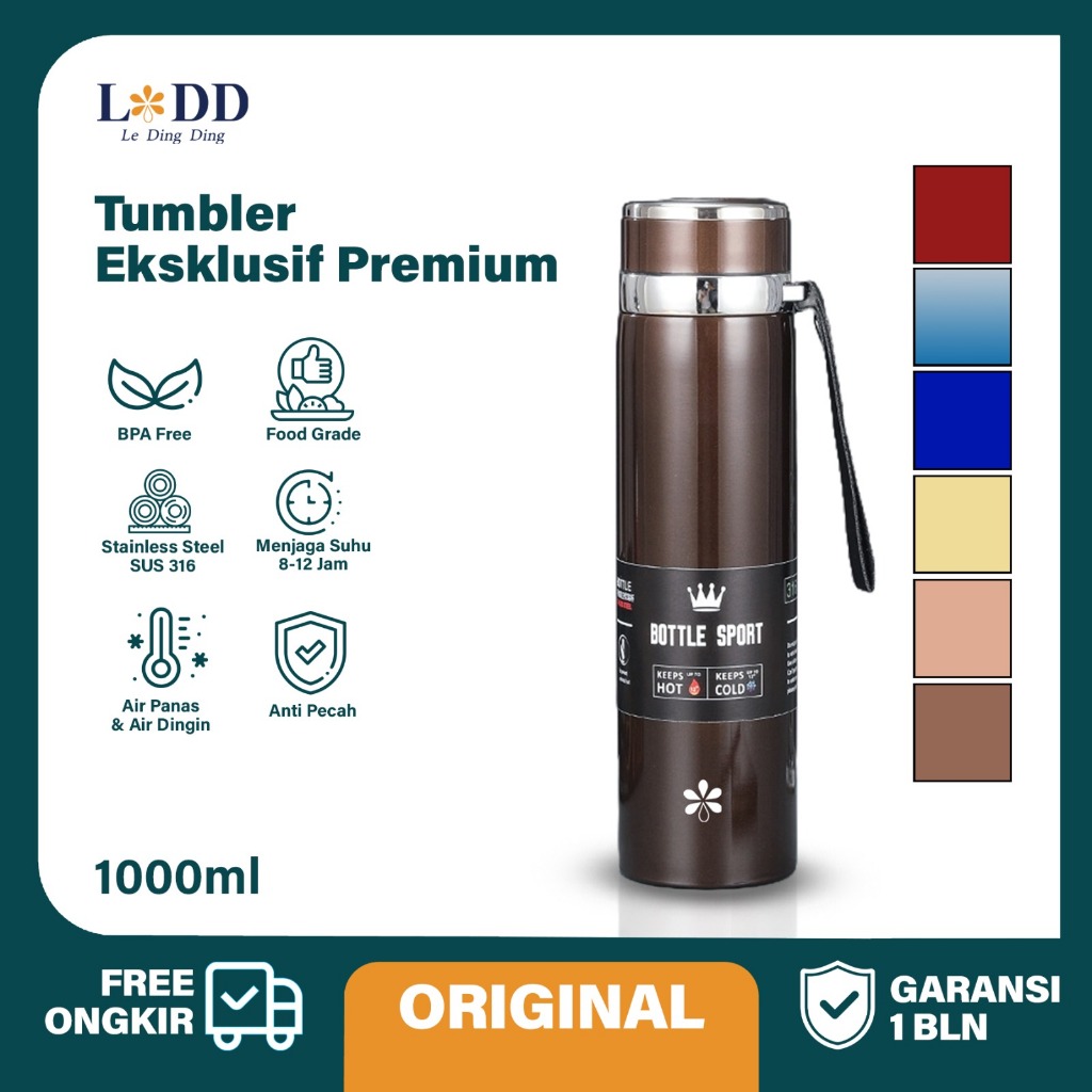 Jual Le Ding Ding-Termos Air Panas Dingin Tumbler Stainless Steel SUS 316 Food Grade Vacum Flask ...