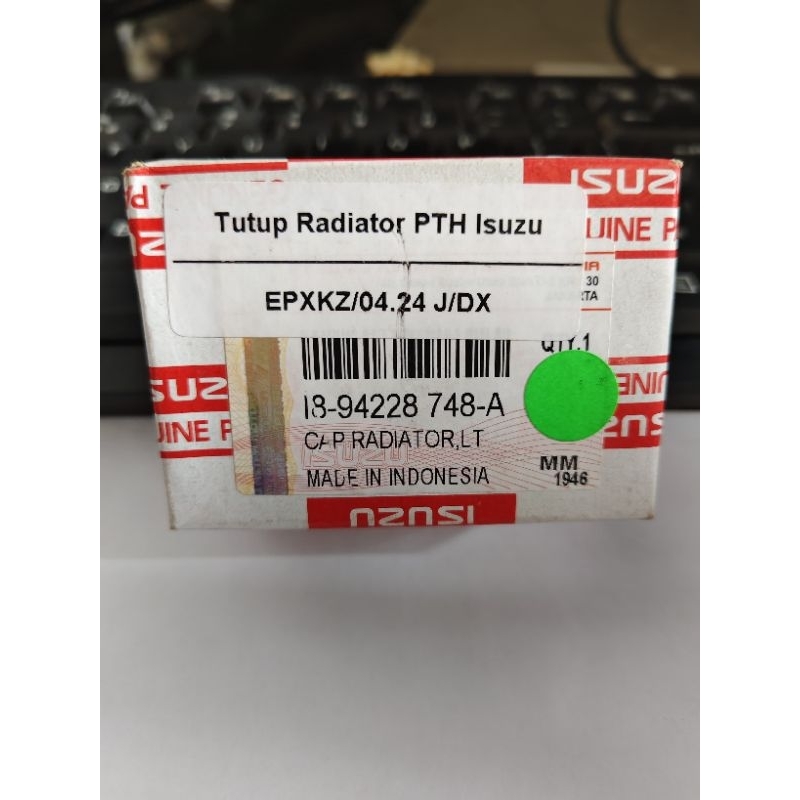 Jual (ORIGINAL ASLI)TUTUP RADIATOR PHANTER ELF NKR 71 NMR 71 NHR 55 NKR ...